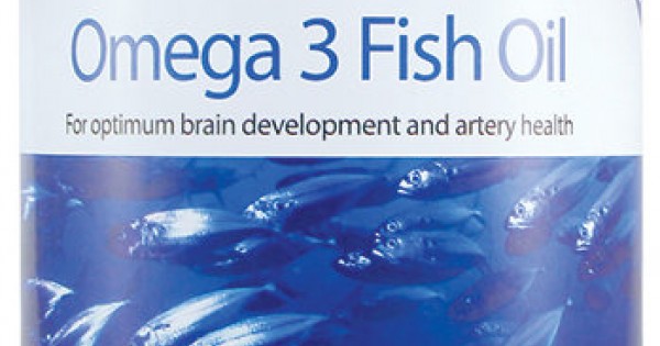 Health House Omega 3 Fish Oil – Triple Strength (200 Capsules)